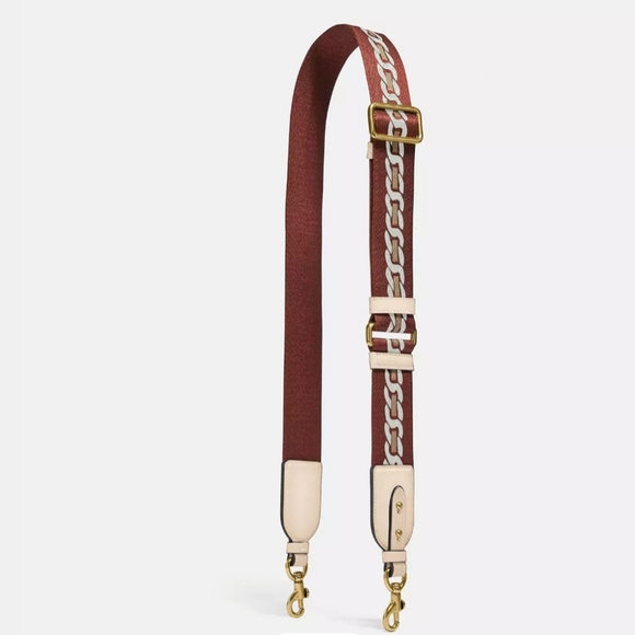 Coach | Accessories | Coach Strap With Chain Stripe | Poshmark